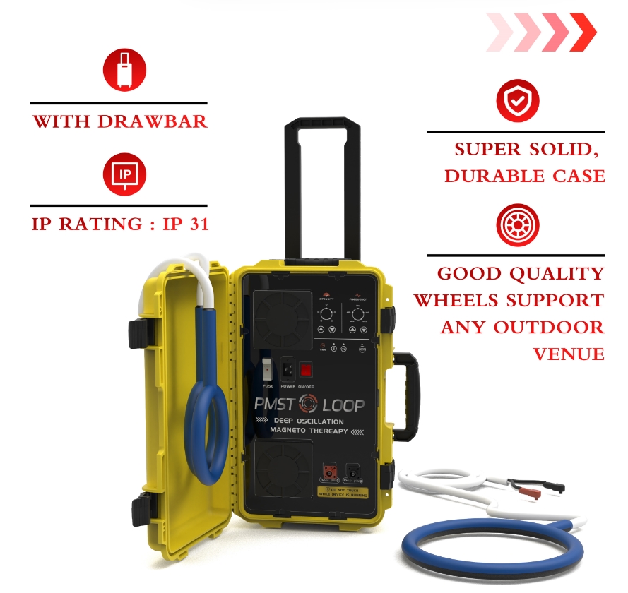 Pemf pmst loop physio magneto therapy machine EMS23 - Buy Pemf pmst ...