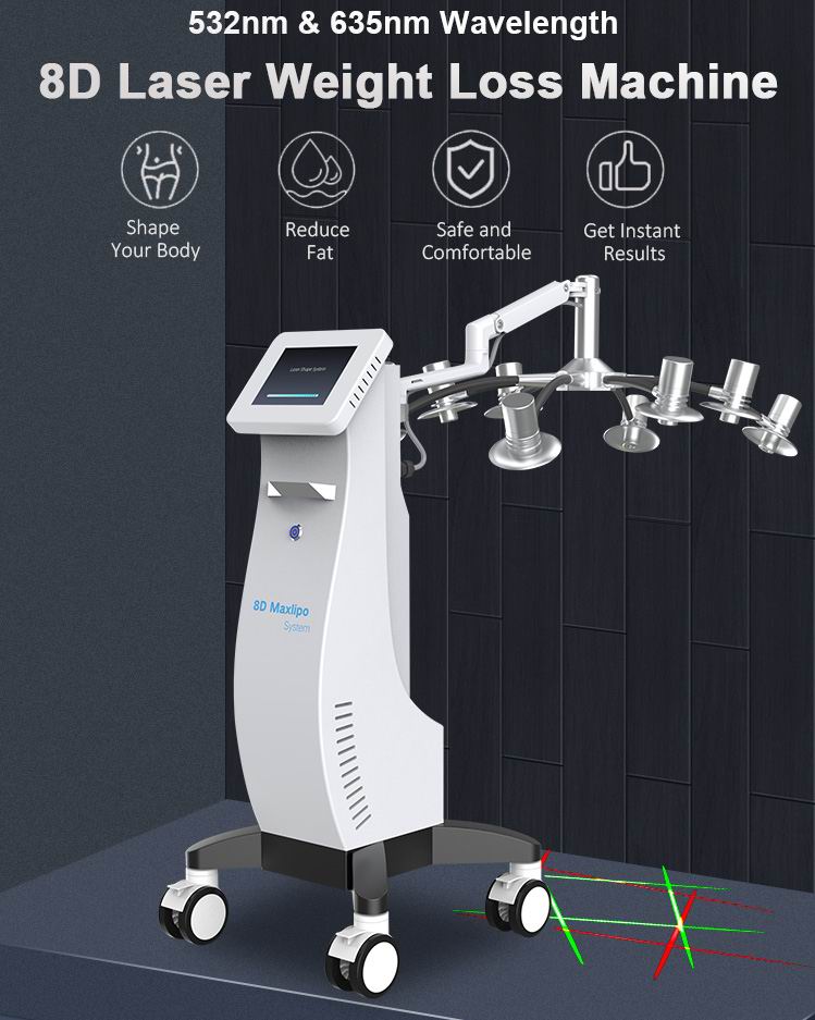 8d maxlipo body shaping laser system 8D laser - Buy 8d laser, 8d laser ...