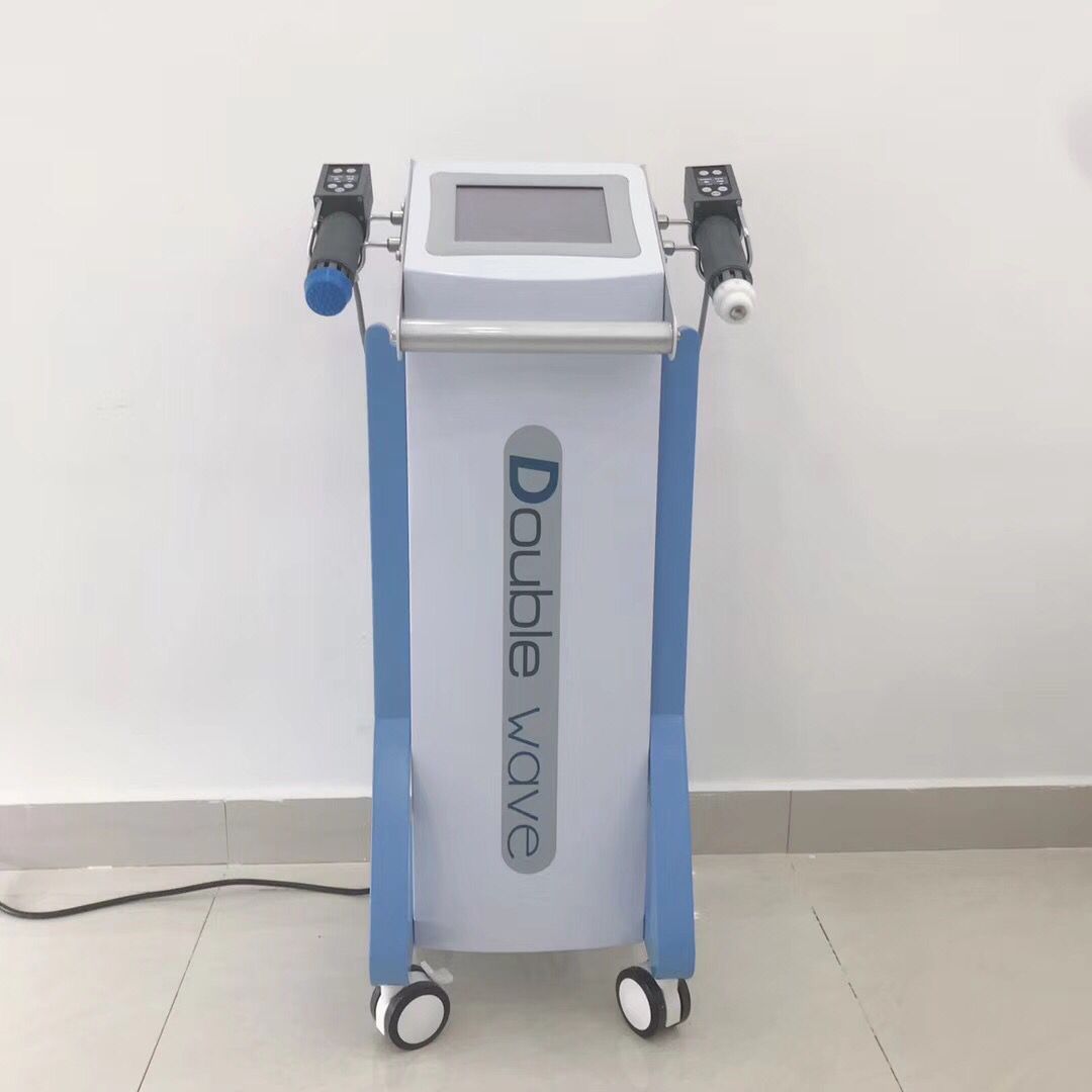 Double handle extracorporeal shockwave therapy equipment for sale ...