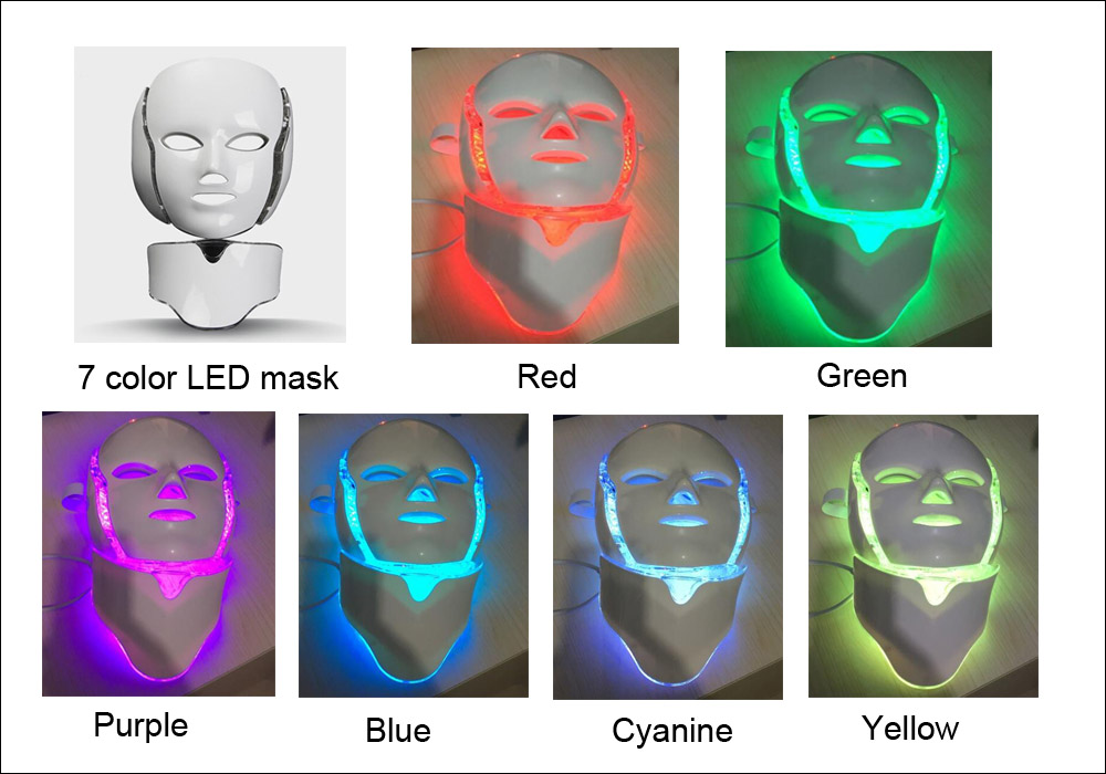7 color PDT LED mask - Buy 7 color PDT LED mask, led mask, 7 color led ...